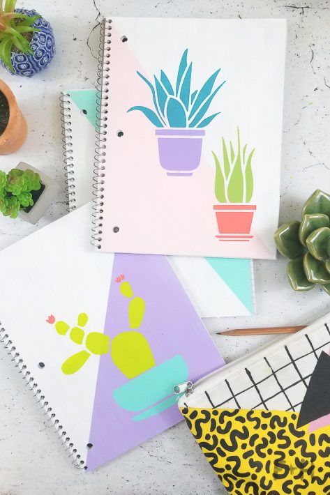 Cute Back To School DIY Notebook Covers | Fox + Hazel