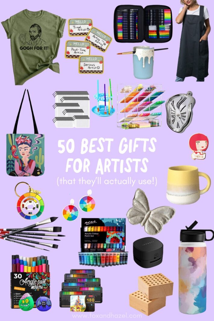 50 Best Gifts For Artists That They'll Actually Use - Fox + Hazel ...
